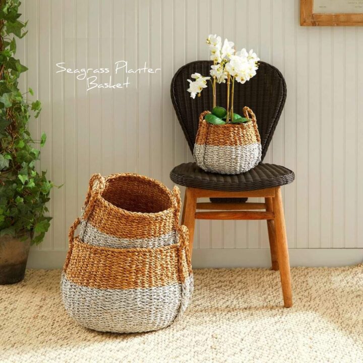 Seagrass Planter Basket | RES Eco Craft
