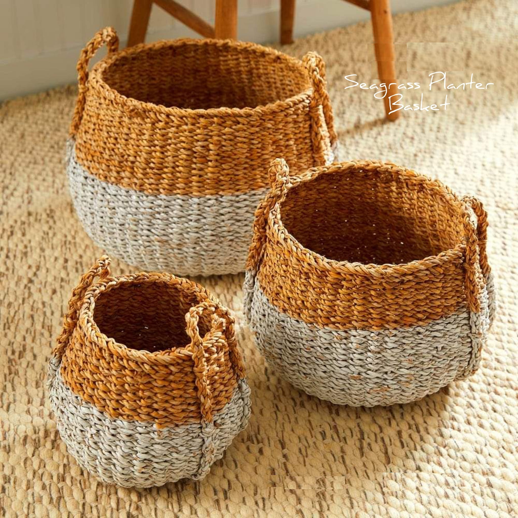 Seagrass Planter Basket | RES Eco Craft