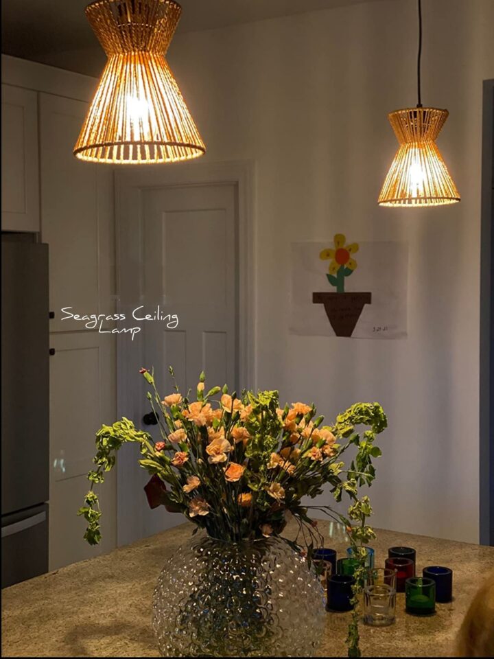 Seagrass Ceiling Lamp | RES Eco Craft